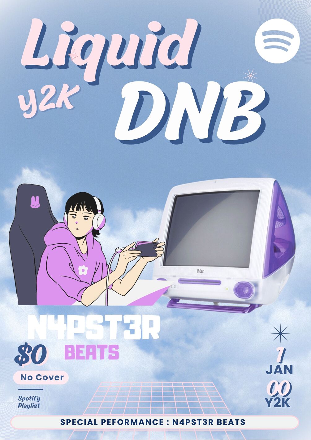 N4PST3R BEATS - Y2K LIQUID DNB UTOPIA