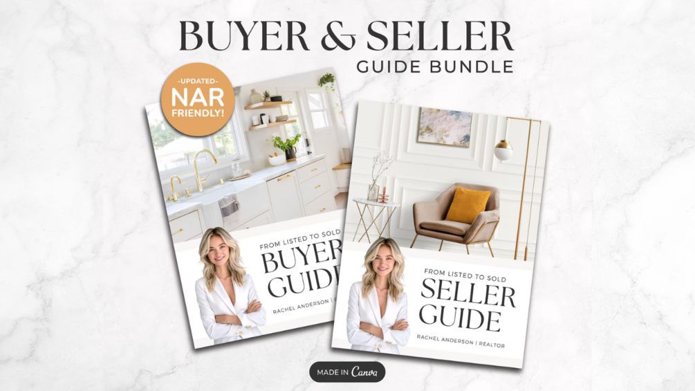 Real Estate Seller Guide & Home Buyer Guide Bundle