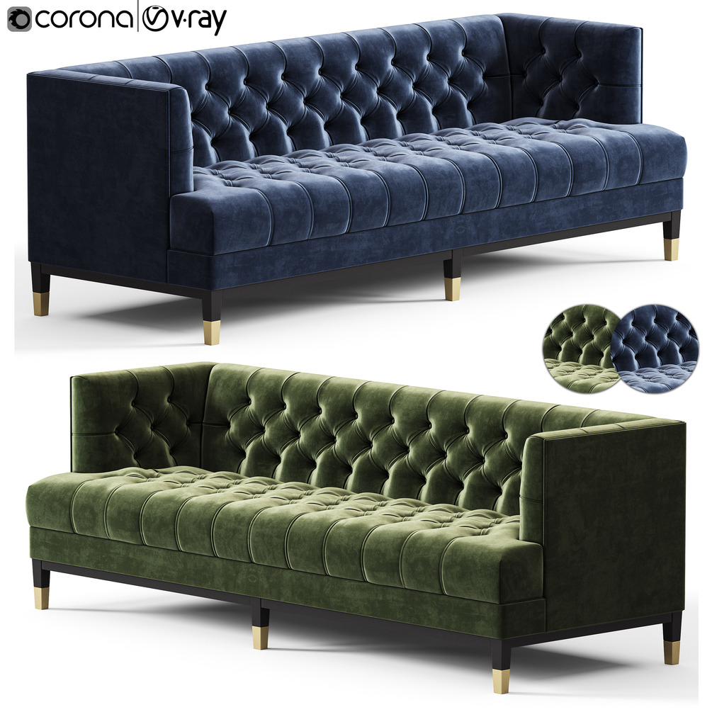 Eichholtz Castelle Chesterfield Sofa