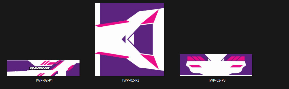 Apex Strike - Wrap Design Pack 2 - Purple & Purple Livery (4K Textures)