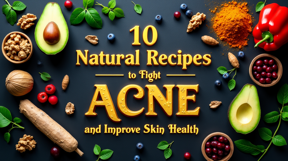 10 Natural Recipes to Fight Acne and Improve Skin Health