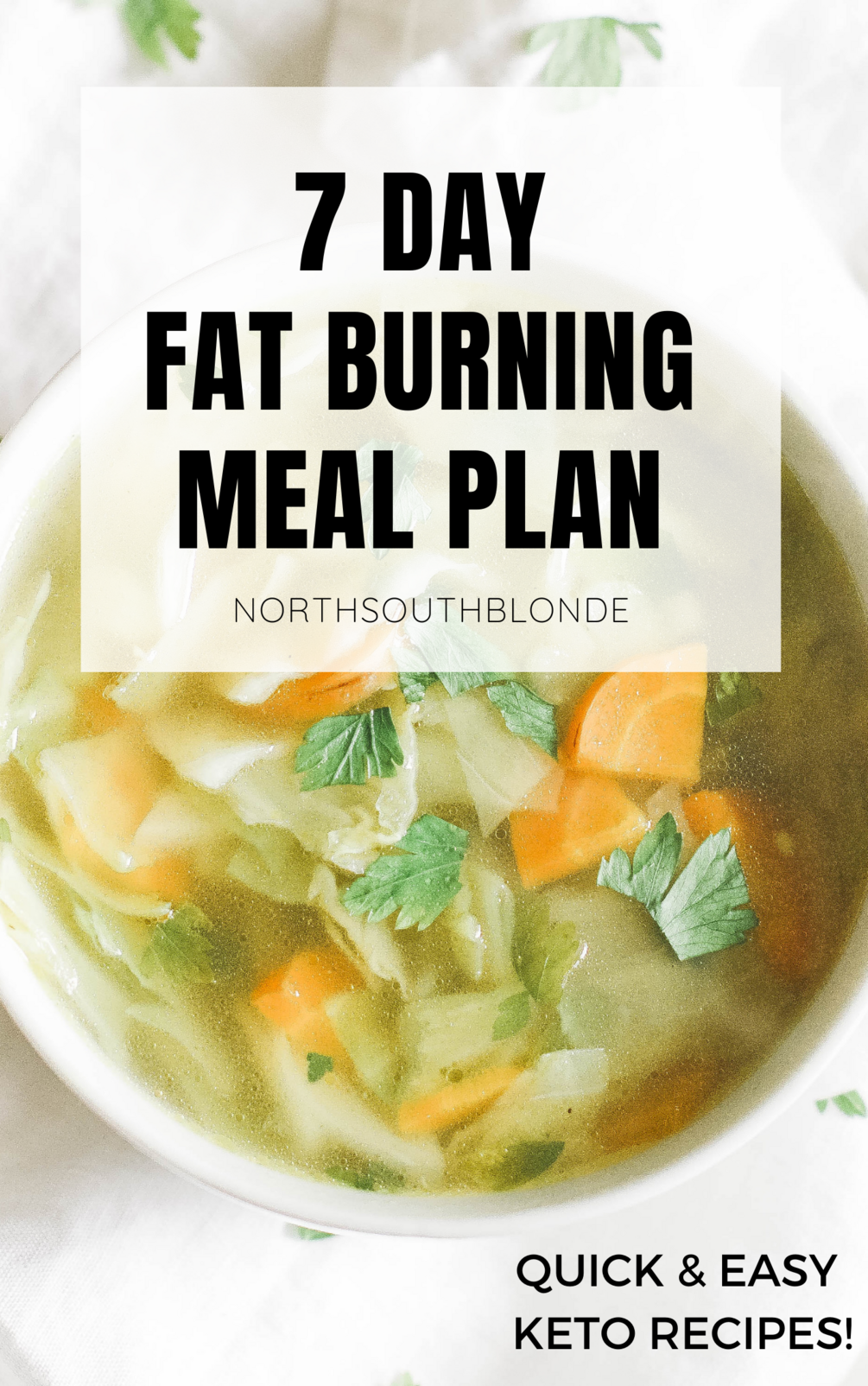 7 Day Fat Burning Meal Plan