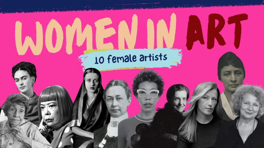 10 Female Artists - A presentation exploring 10 different female ...