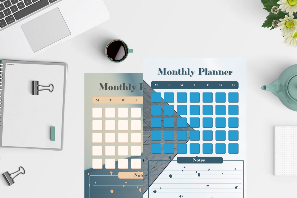 Canva monthly Planner templates