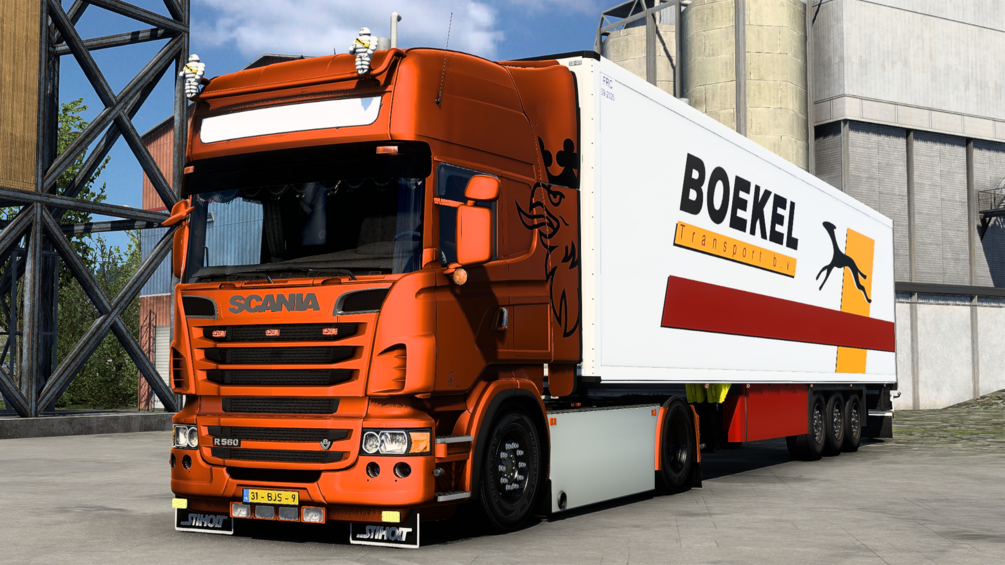 Scania FreD Dutch Combo Skin