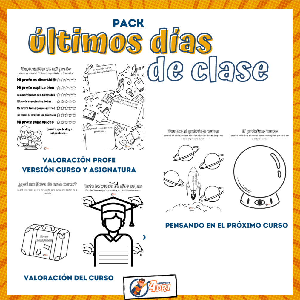 Pack últimos días del curso