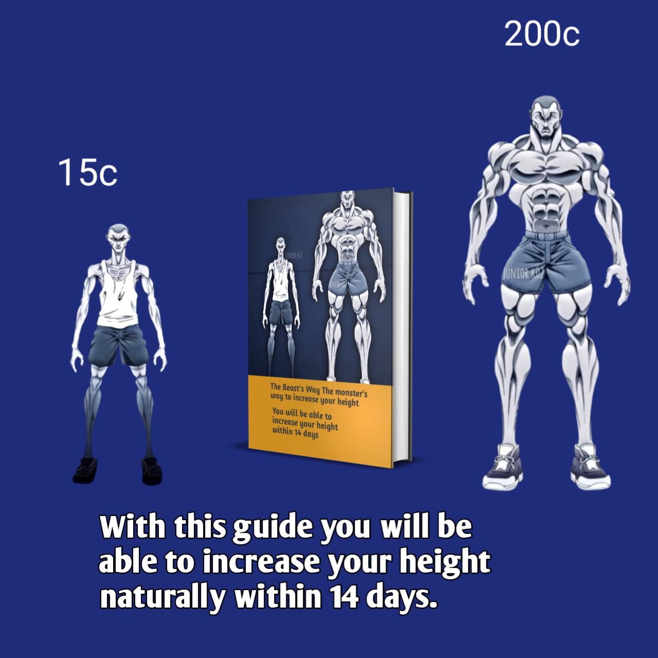 The monster's way to increase your height