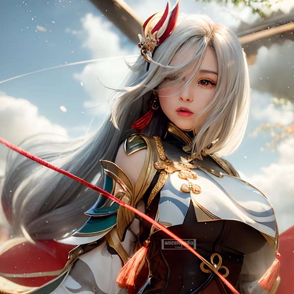 Shenhe | Genshin Impact | AI Cosplay Art Collection