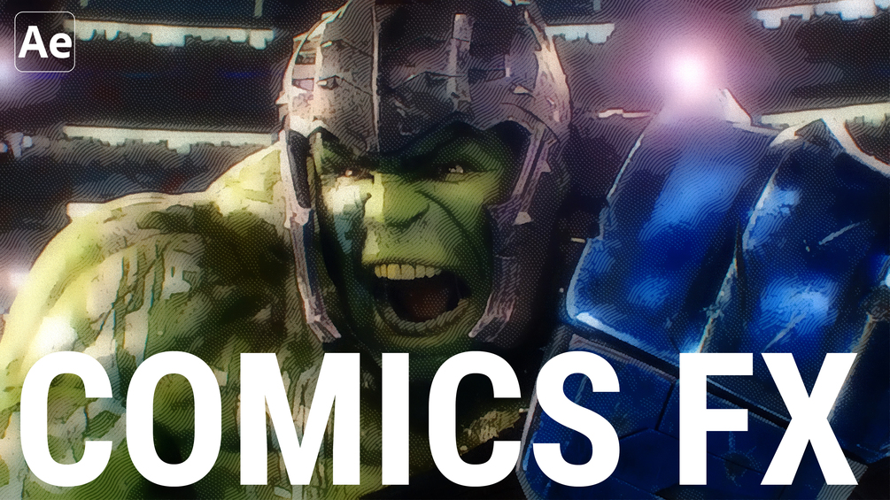 COMICS FX 4K + CONSOLE for After Effects