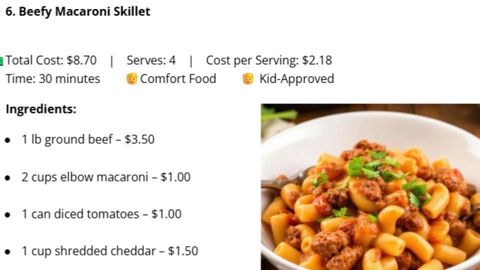 Eat Well, Spend Less: Family Cooking Toolkit