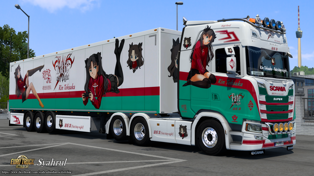 [ETS2] Rin Tohsaka - Fate - Stay Night [Combo Skin]