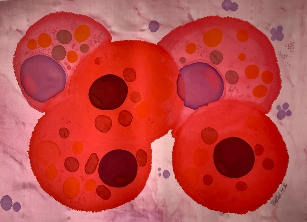 Scientific art print