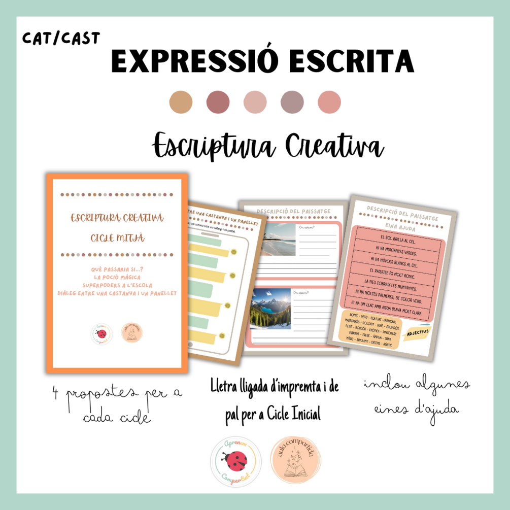Dossier Escriptura CREATIVA_ CAST/CAT