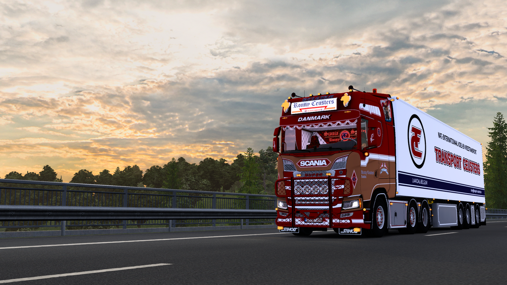 Scania S500 + Trailer "Ronny Ceusters Transport"