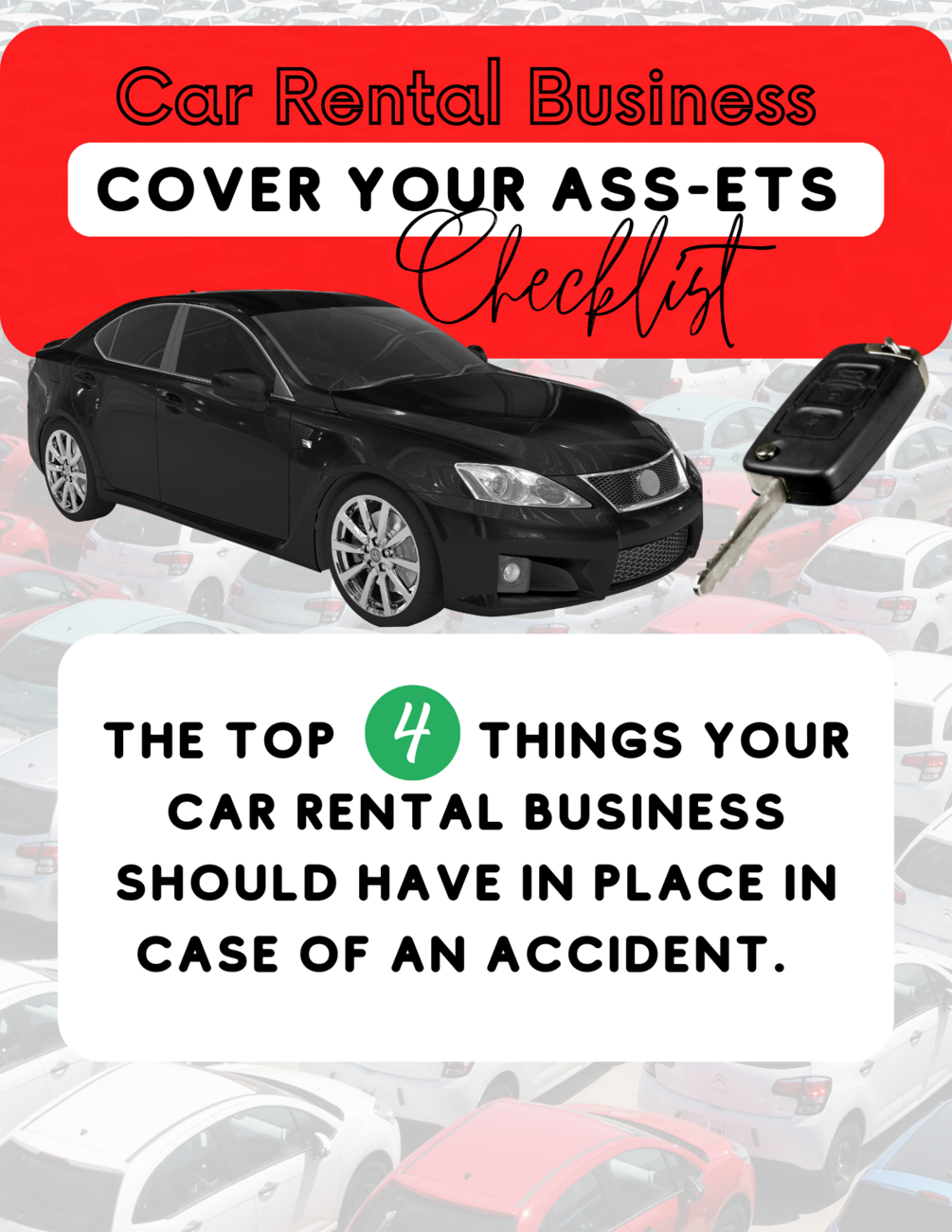 Car Rental Business: Cover your ass-ets Checklist
