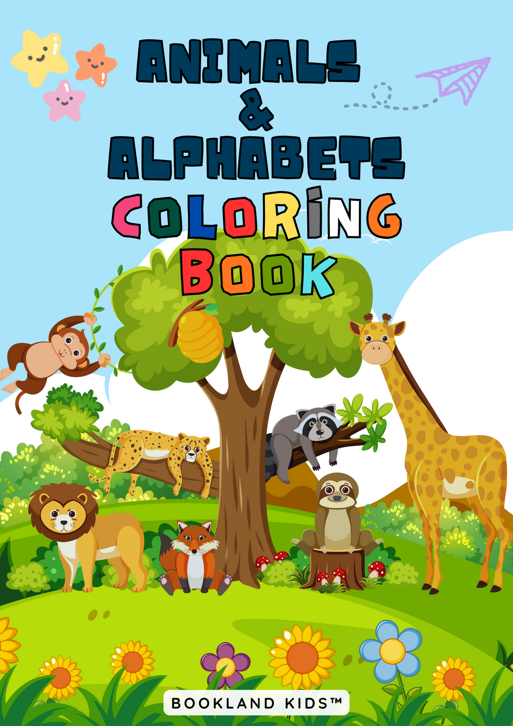 A–Z Animal Tracing & Coloring Book – Fun Alphabet Learning Workbook ...