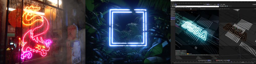 New asset! Procedural Neon Lights for Octane out now! - Max Bitiukov ...