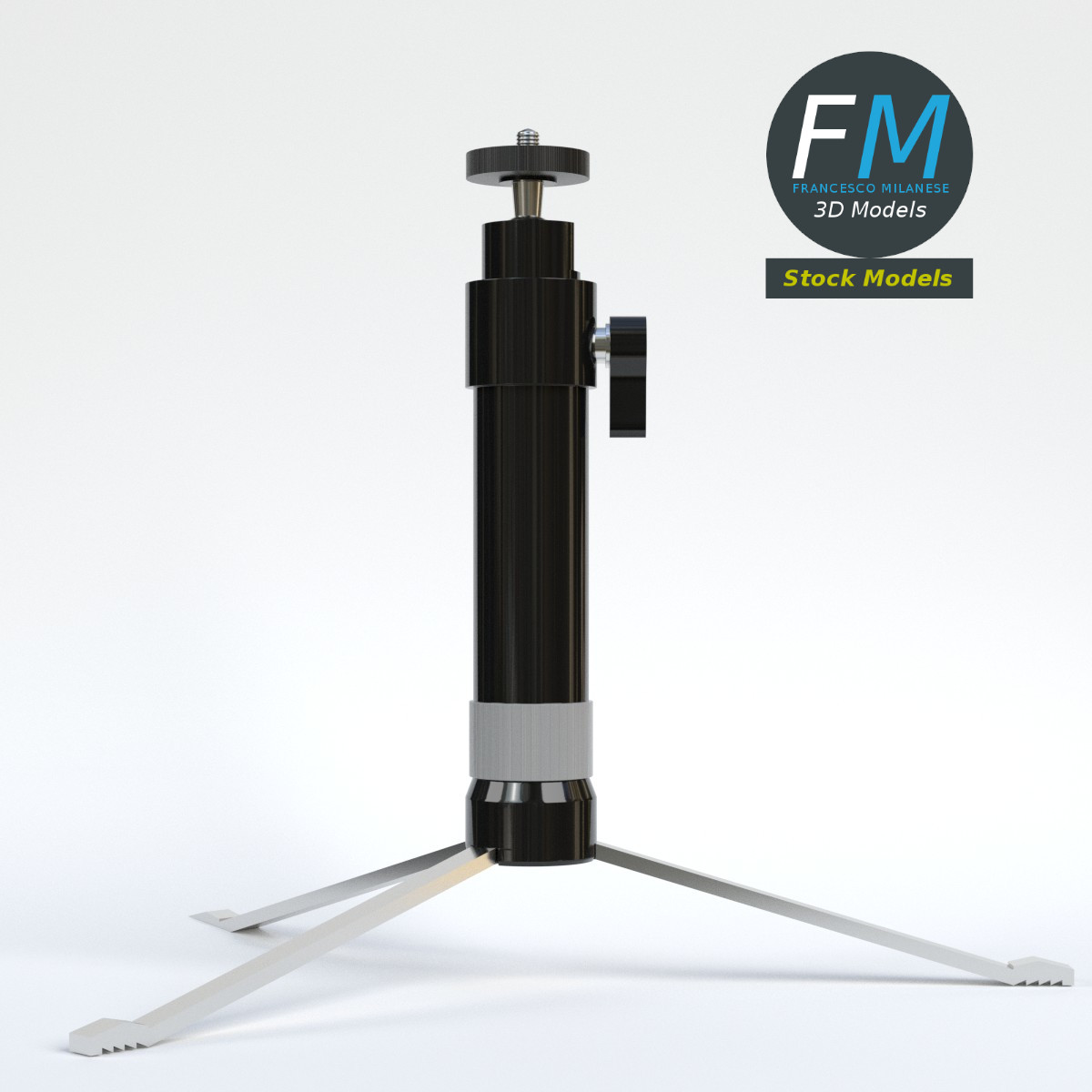 3D MODEL - Tabletop camera tripod
