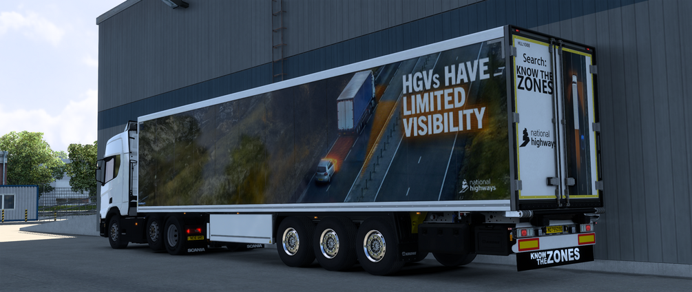 National Highways HGV Blind zones