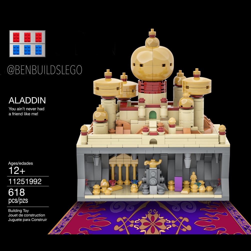 Disney: Aladdin Lego Skyline