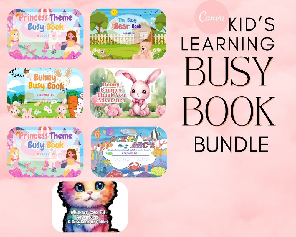 BUSY BOOK BUNDLE( 14 THEMES)