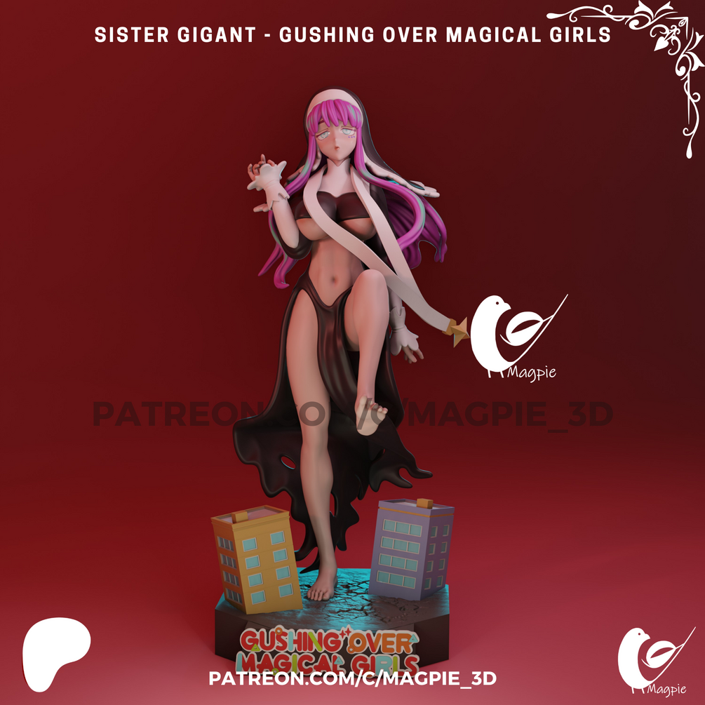 Sister Gigant - Gushing Over Magical Girls - Full Set