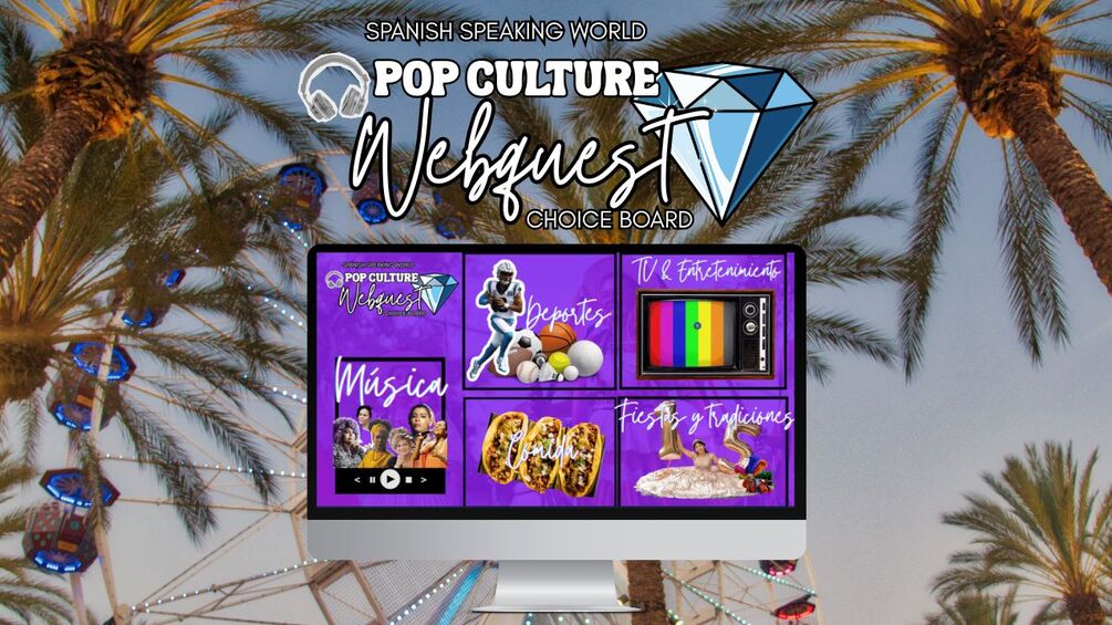 Spanish Speaking World Webquest and Choice Board