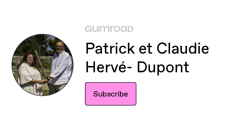 Patrick et Claudie Hervé- Dupont