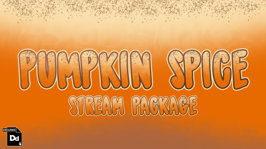 PUMPKIN SPICE Fully Animated Live Stream Package