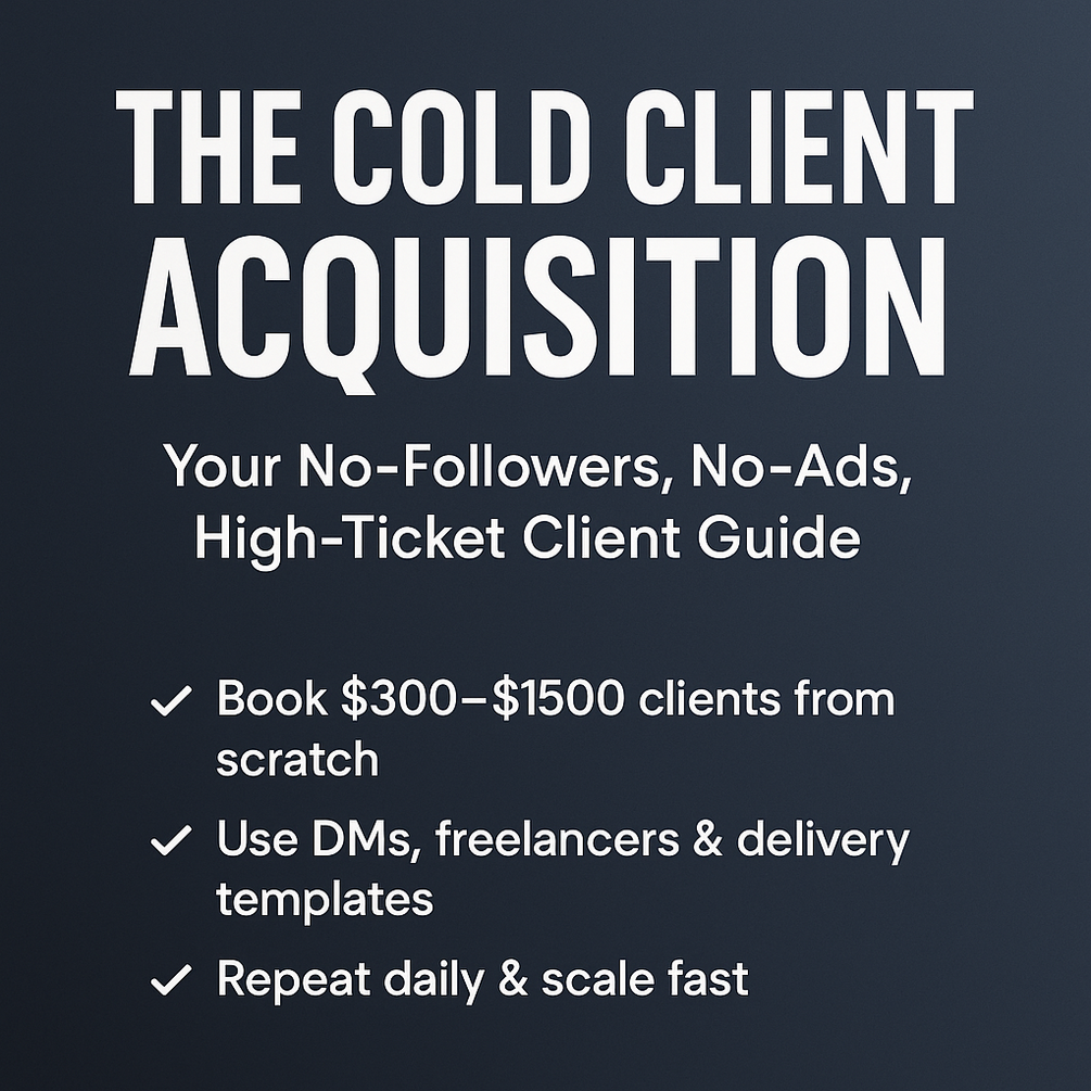 The Cold Client Acquisition