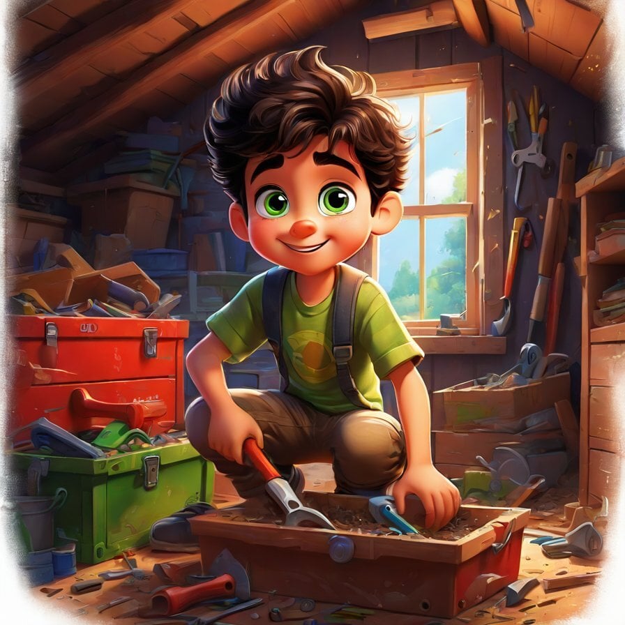 Max and the Living Tools - Storybook For Kids
