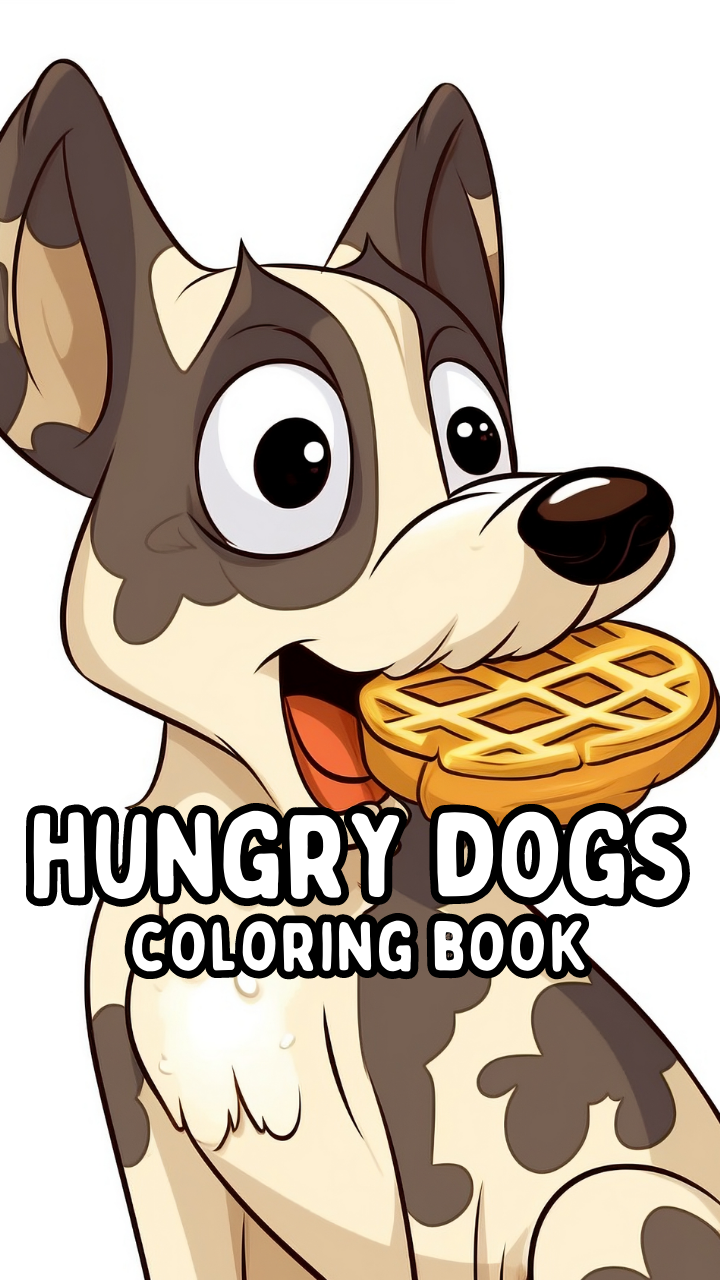 30 Hungry Dogs Coloring Pages