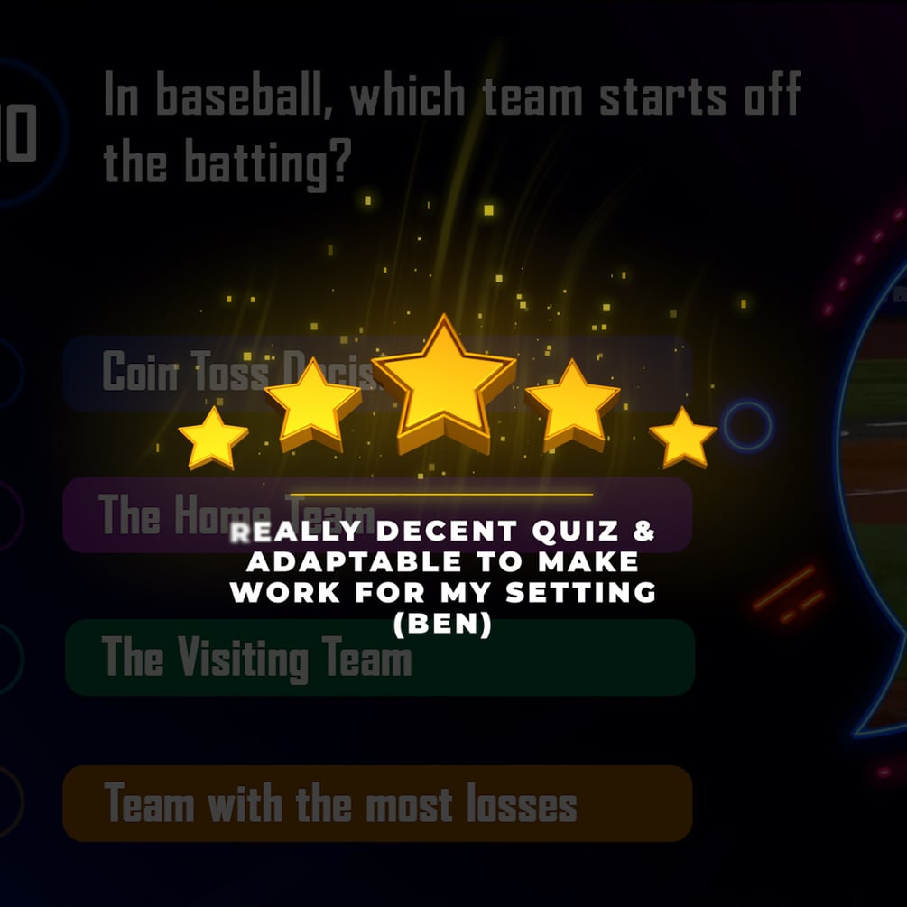 Champs Team Quiz - Part 1