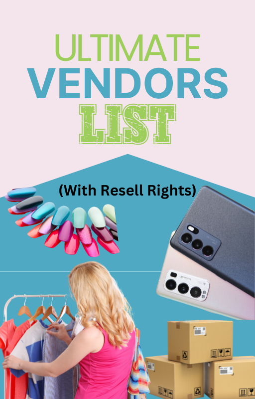 Ultimate Vendors List (with resell rights)
