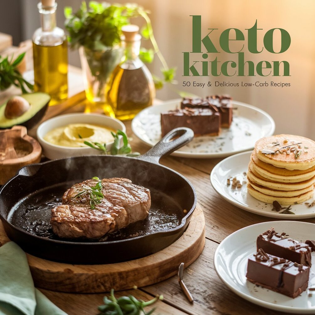 Keto Kitchen: 50 Easy and Delicious Low-Carb Recipes