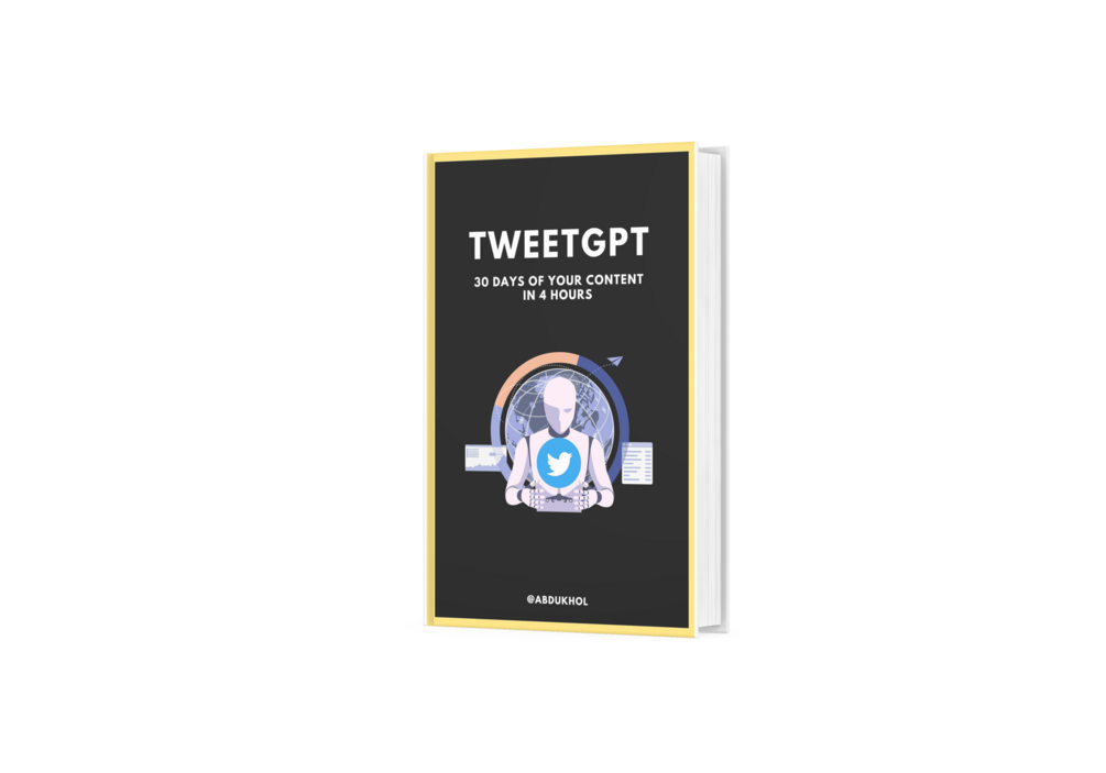 TweetGPT 30 Days Of YOUR Content In 4 Hours