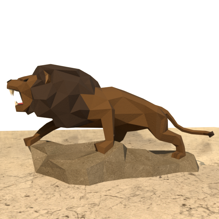 Lion Papercraft