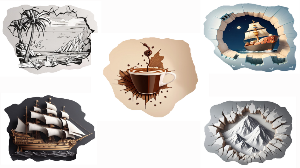 3D Printable Wall Stickers