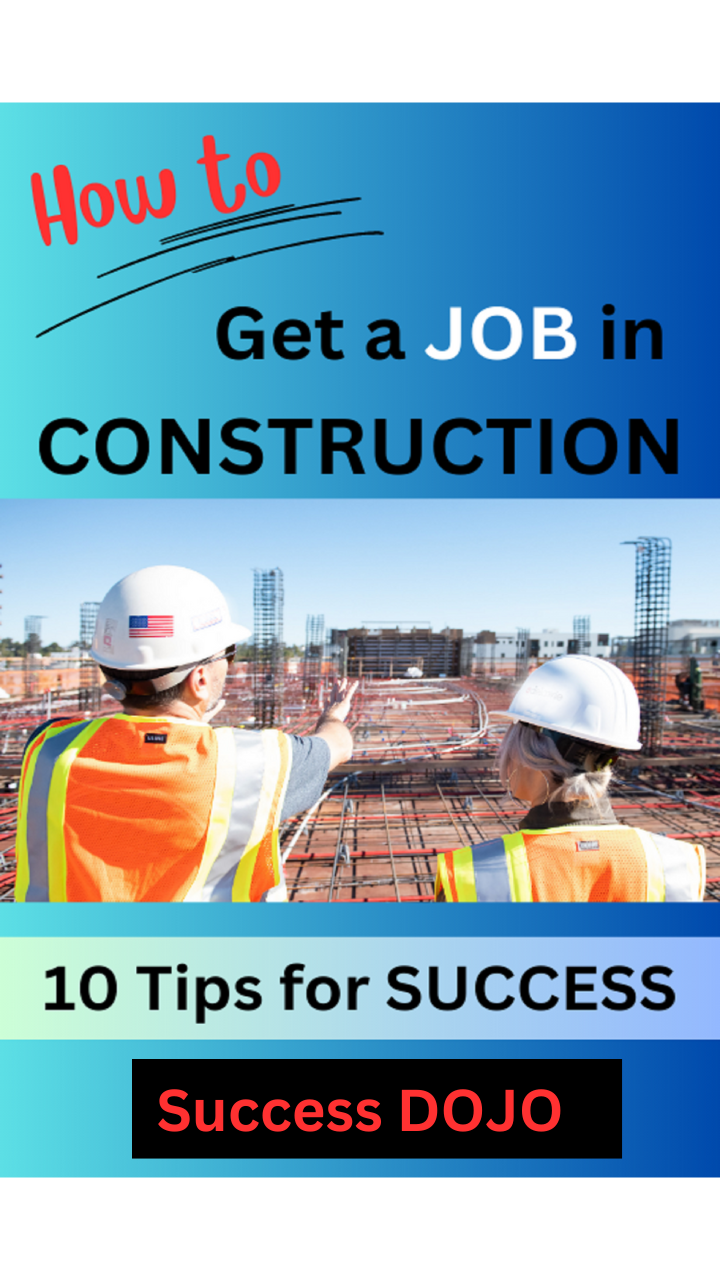How to get a job in construction