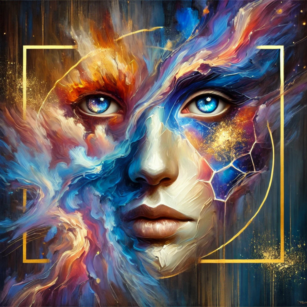 Galactic Vision: A Fusion of Space and Soul