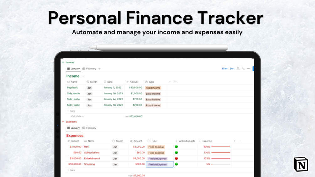 Personal Finance Tracker
