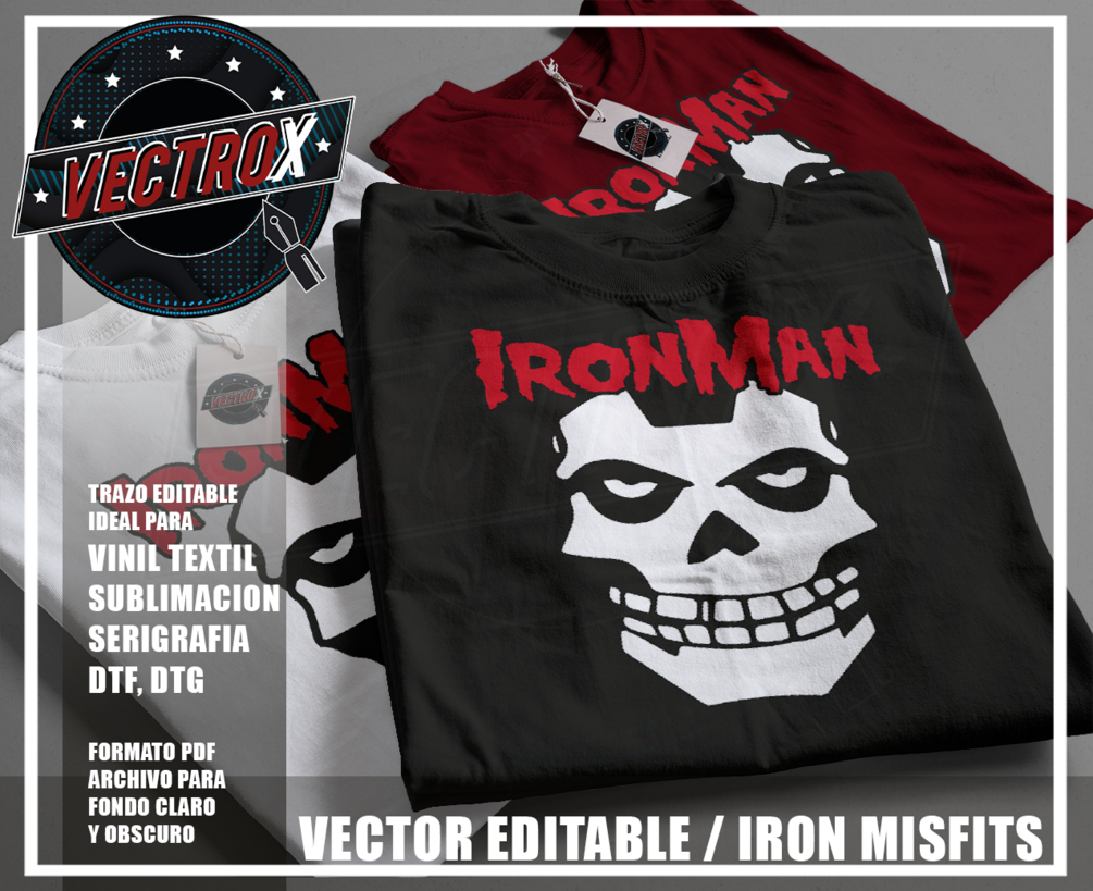 Vector Editable - Iron Misfits