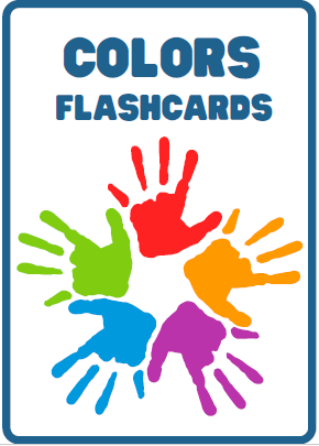 11 Colors Flashcards for kids
