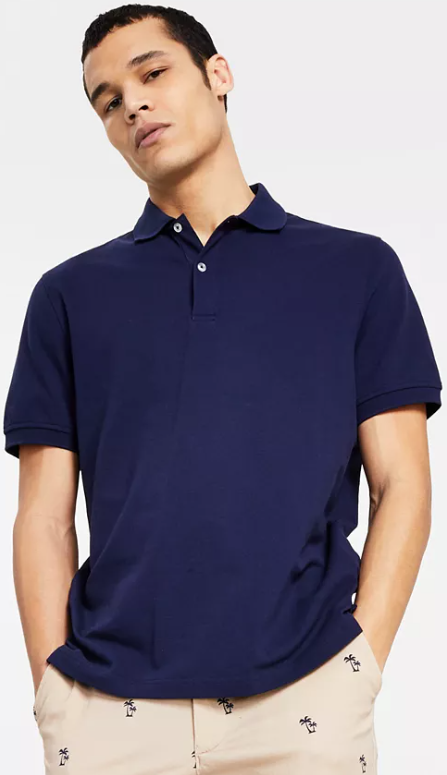 Men's Classic Fit Performance Stretch Polo