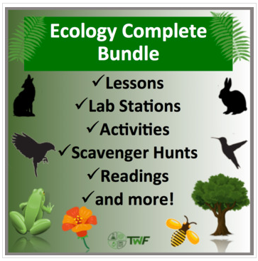 Complete Ecology Bundle - Lab Stations, Digital Scavenger Hunts, and ...
