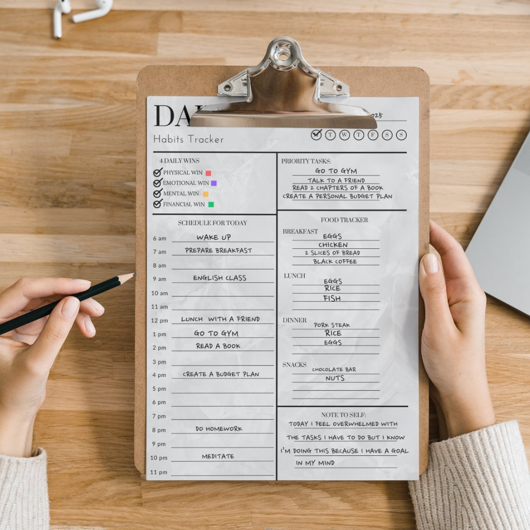 The Ultimate Daily Habits Planner