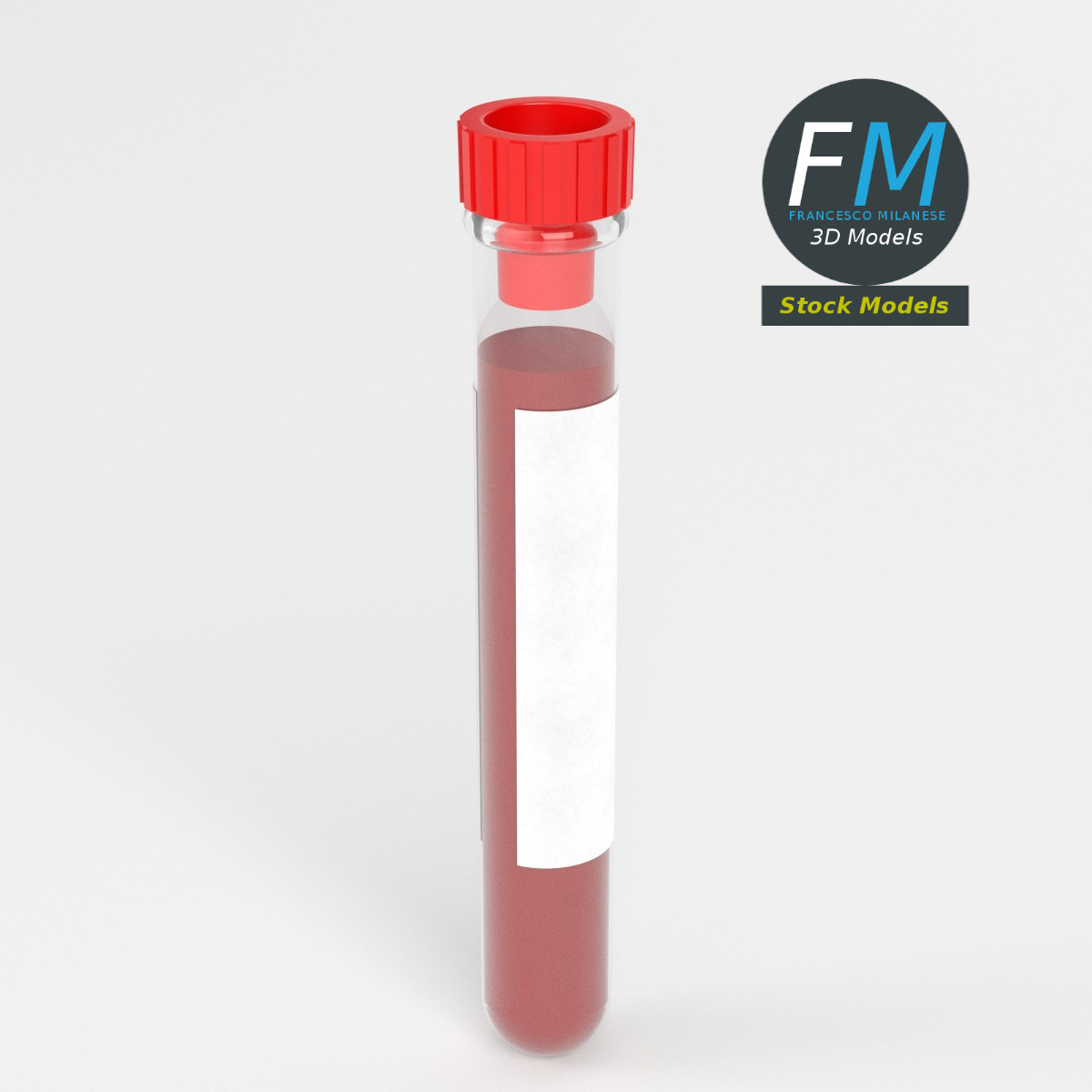 3D MODEL - Test tube