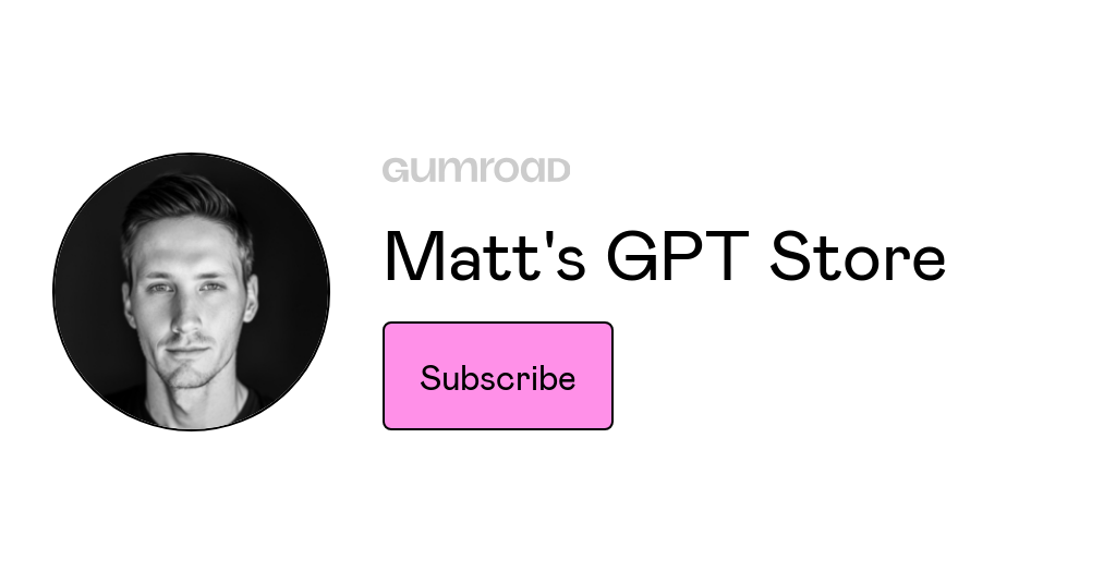 Matt's GPT Store