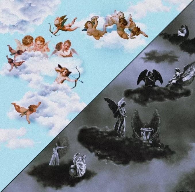 THE HEAVEN OF FALLEN ANGELS (2023) - High Quality Digital Artwork