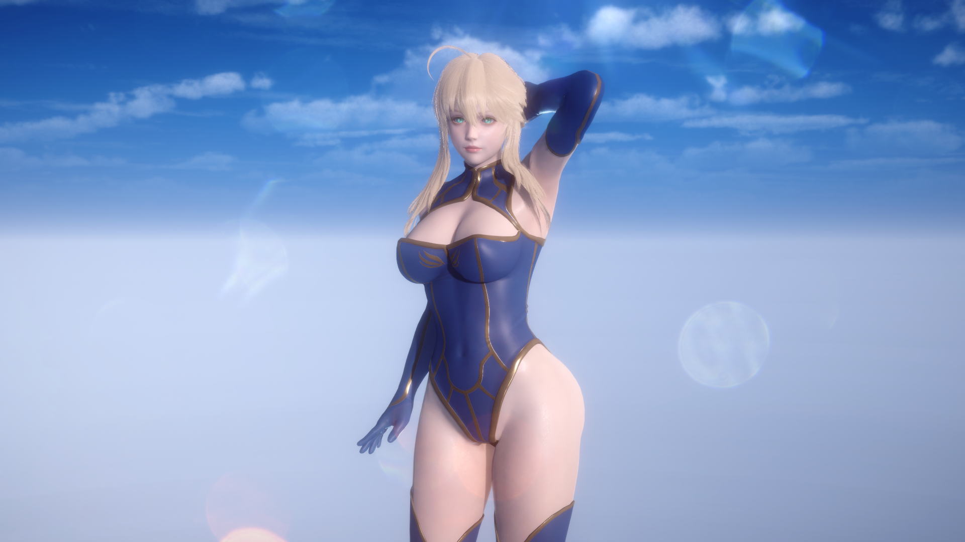 [HS2] Artoria Lancer from Ryan Reos model Port [Commission]